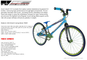 BMX – Bombshell Parts / Avent Cycles