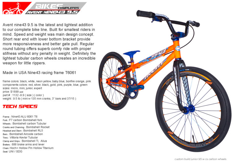 BMX – Bombshell Parts / Avent Cycles