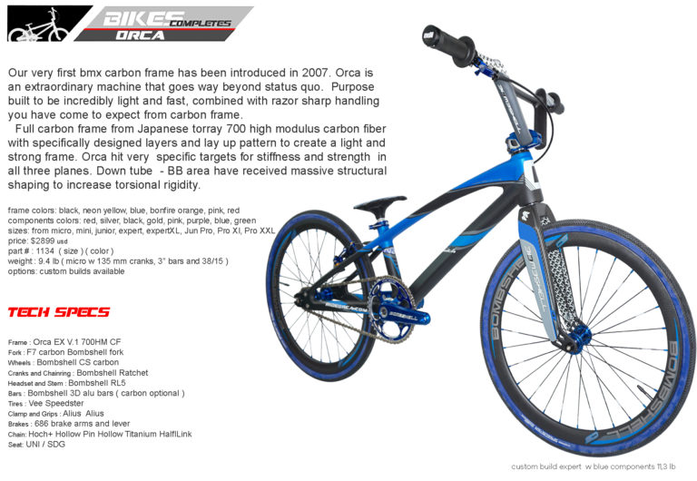 BMX – Bombshell Parts / Avent Cycles
