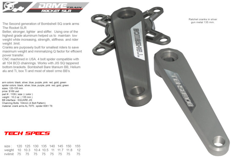 BMX – Bombshell Parts / Avent Cycles